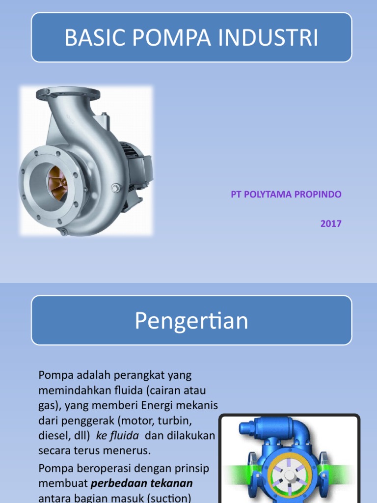 Dasar Dasar Pompa | PDF | Griya & Taman