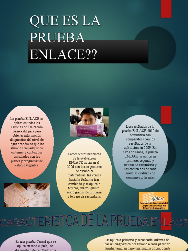 Que Es La Prueba Enlace | PDF | Educación primaria