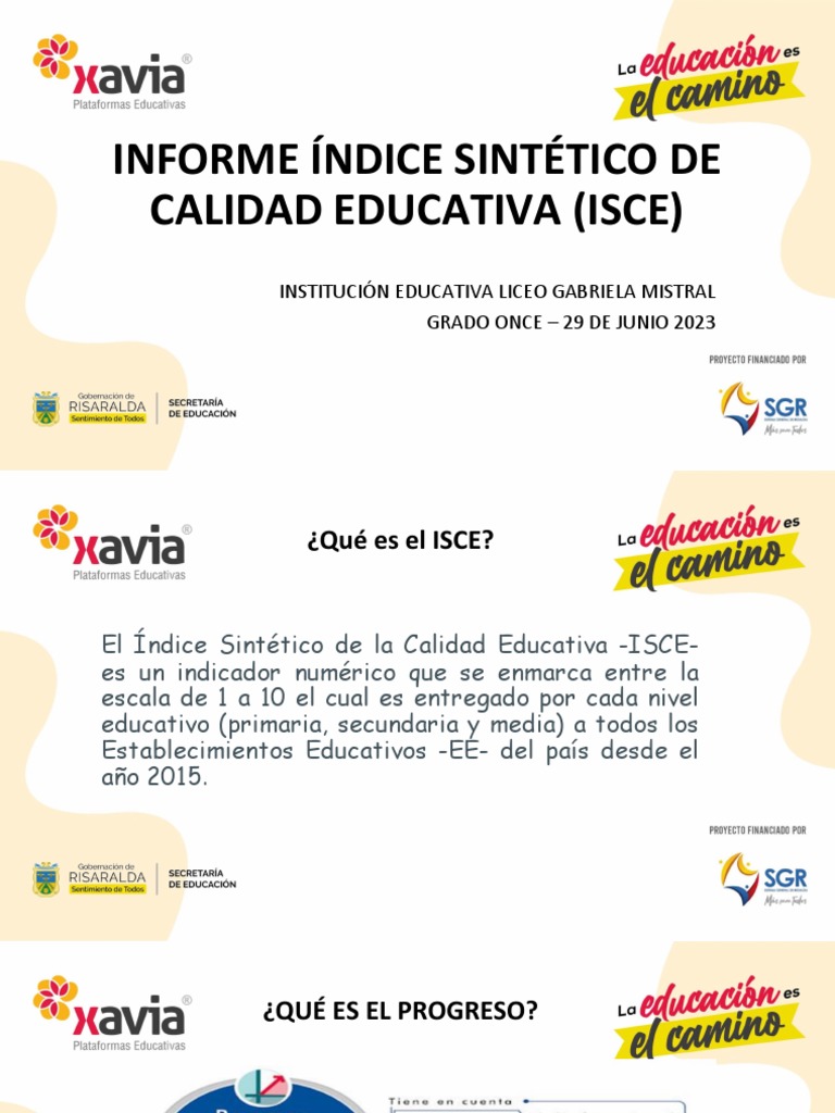 Isce Gabriela Mistral Grado Once - 230704 - 104904 | PDF