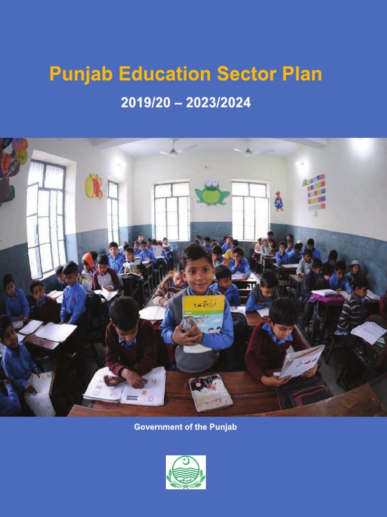 Punjab Education Sector Plan (2019-20 To 2023-24) | PDF | Governance ...
