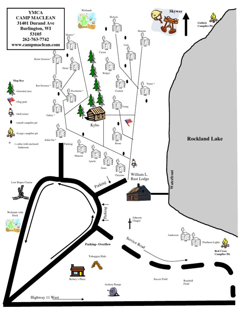 Camp MacLean Map | PDF