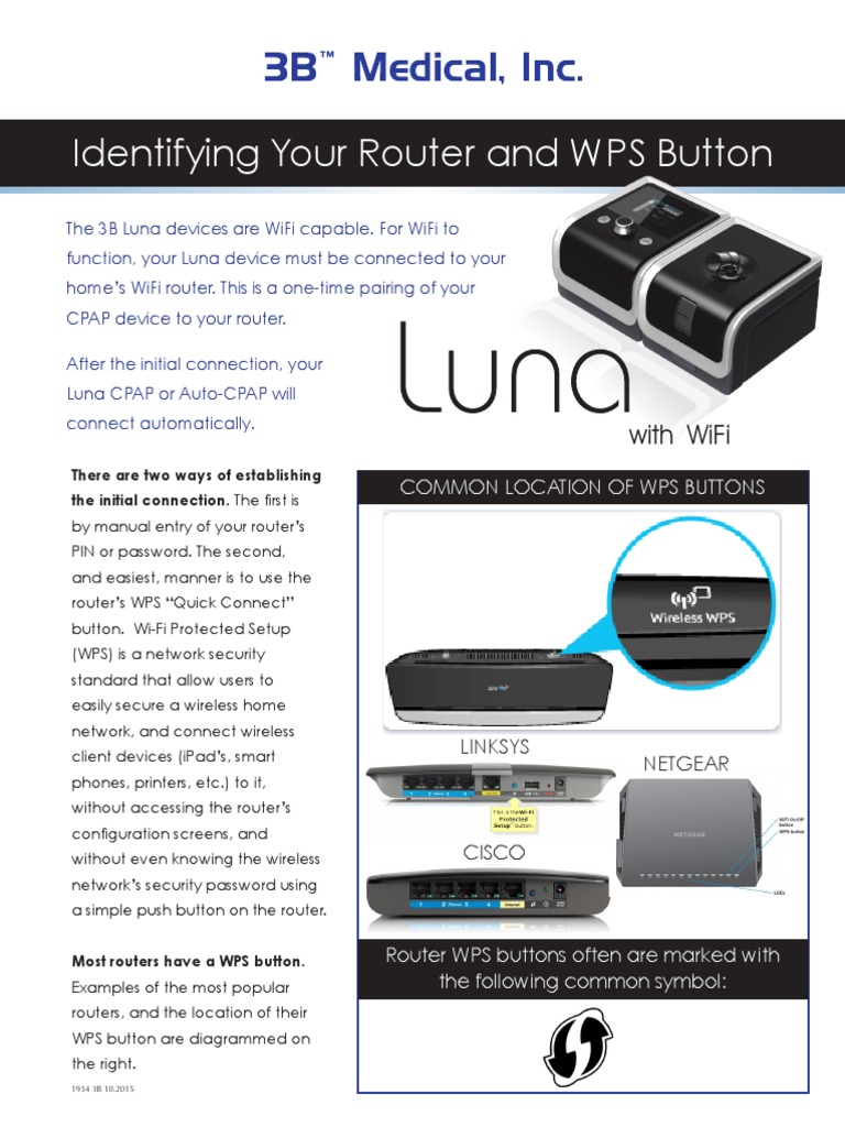1934-Wps-Router Luna 3 | PDF