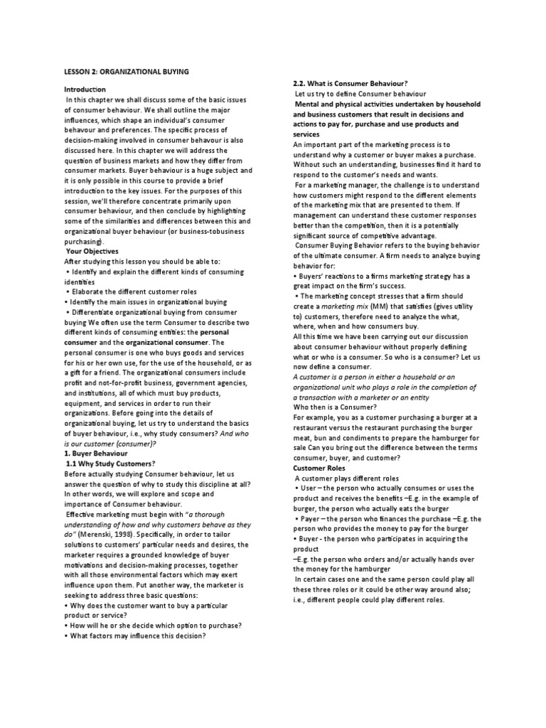 Consumer Behavior Group 2 Topic | PDF | Consumer Behaviour | Behavior