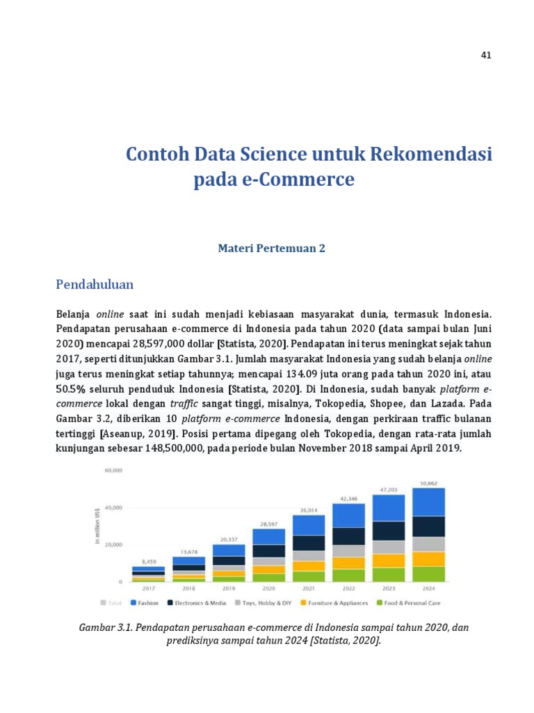 2.contoh Data Science Untuk Rekomendasi | PDF
