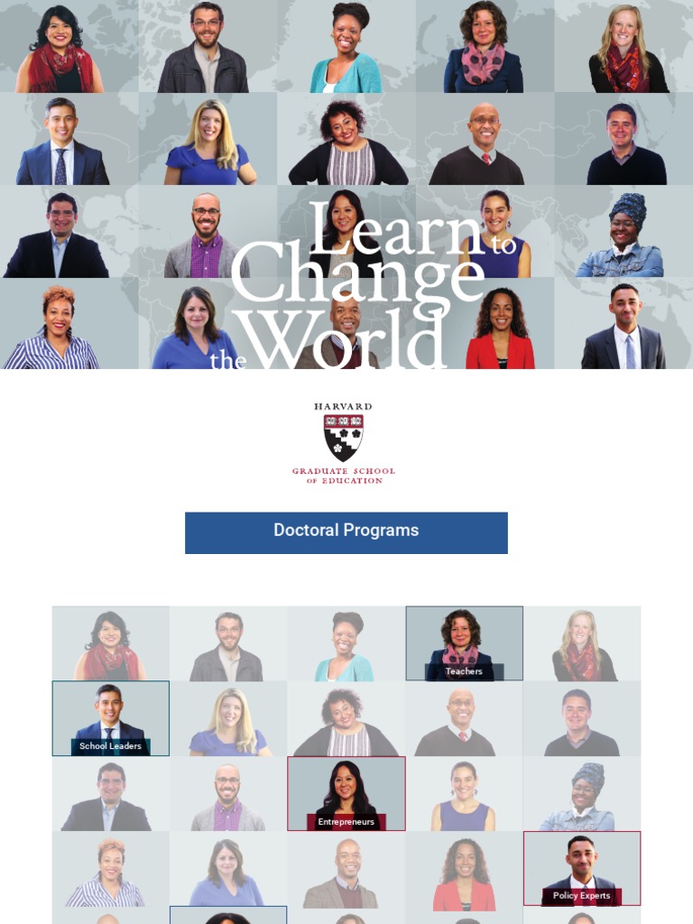 Hgse Doctoral Viewbook | PDF | Doctor Of Philosophy | Curriculum