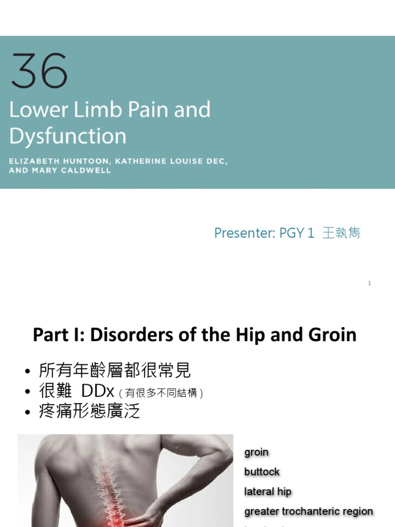 Braddom 36. Lower Limb Pain and Dysfunction (Part1) | PDF