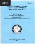 IRC Road Bridge Load Standards | PDF | Transport | Land Transport