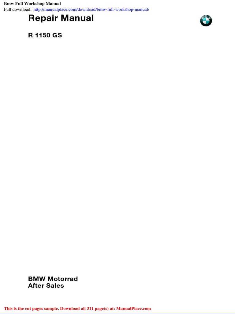 BMW Full Workshop Manual | PDF | Screw | Anti Lock Braking System