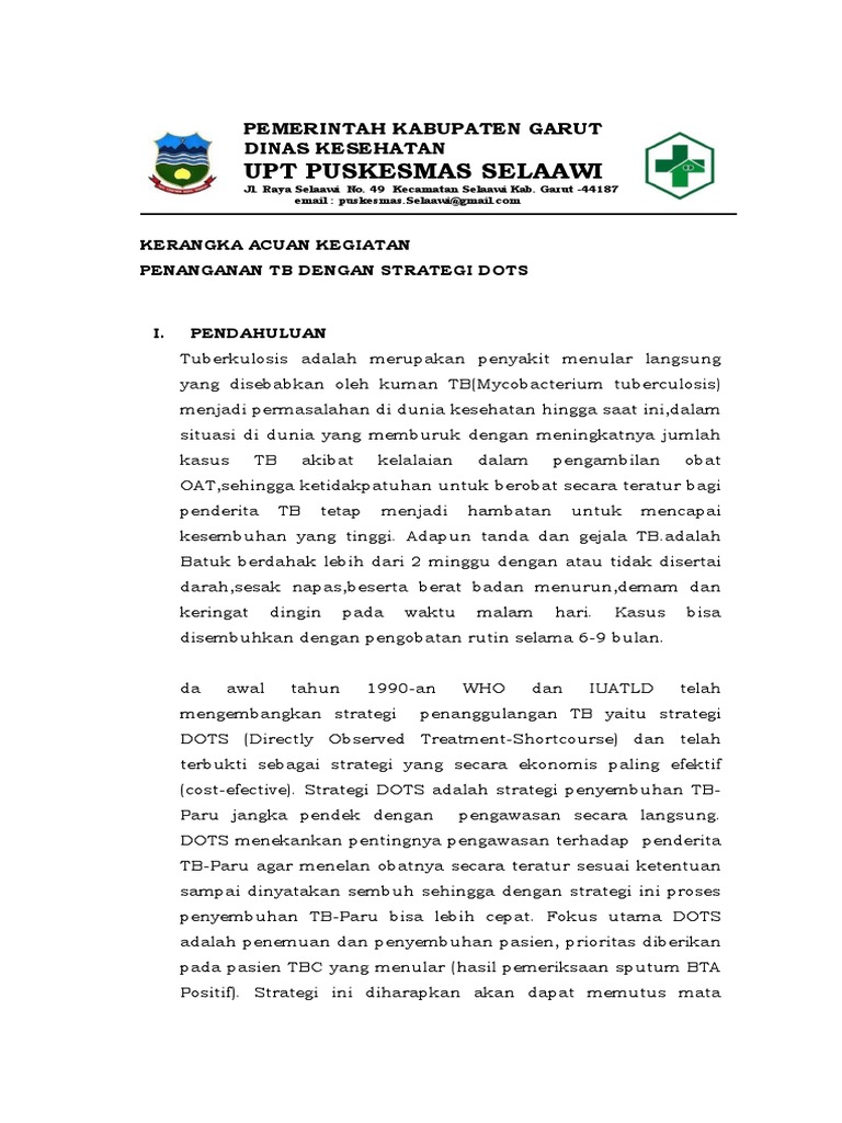 4.4.1.3c Kerangka Acuan Strategi Dot | PDF