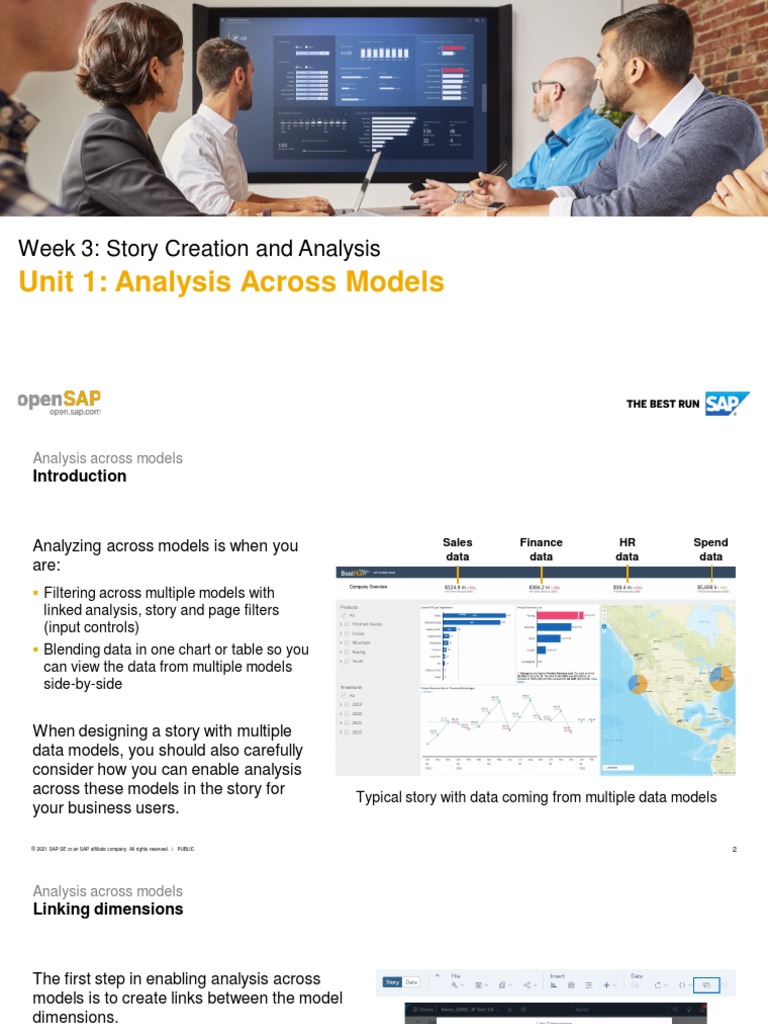 OpenSAP Sac5 Week 3 All Slides | PDF | Sensitivity Analysis | Computer Network