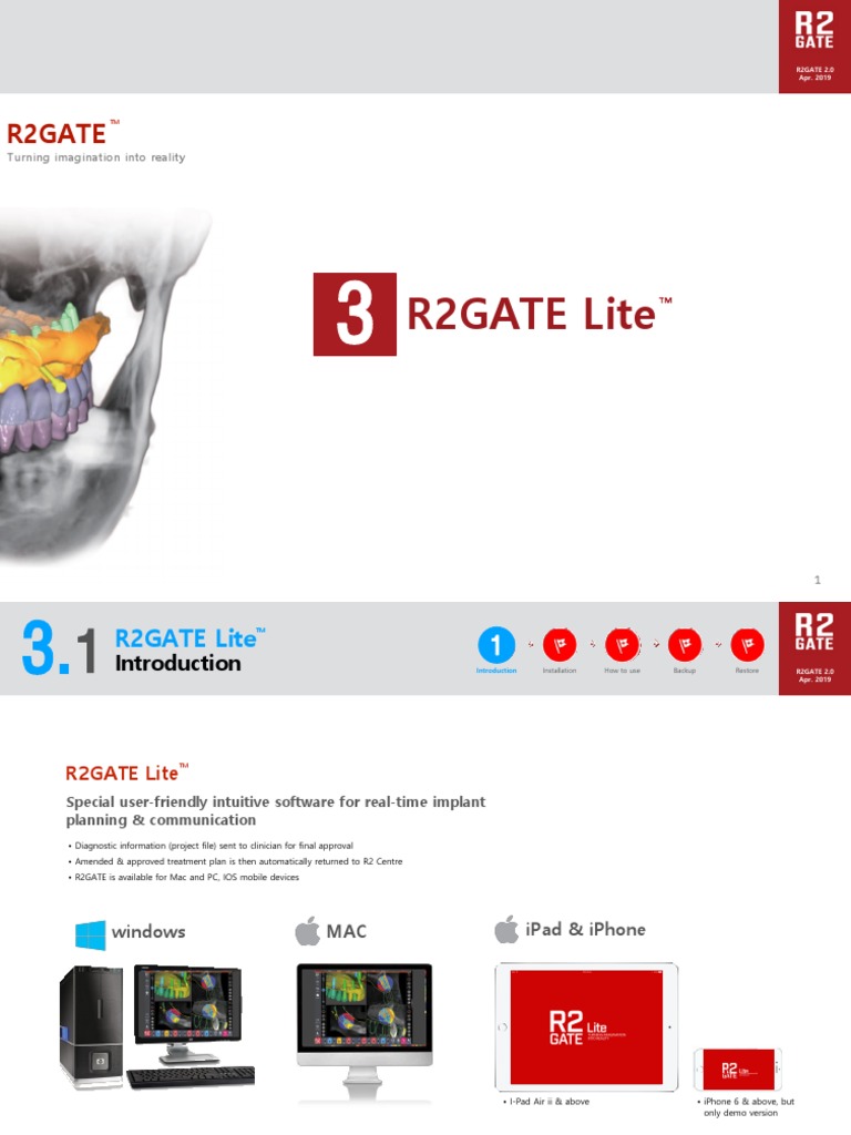 R2GATE Lite (EN) - 210209 | PDF | Ios | Backup