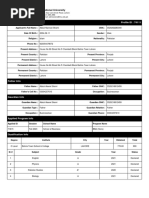 4M Change Tracking Sheet | PDF | Business