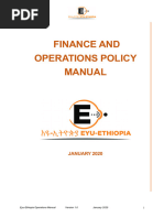 Akufada M.F Operation Manual 1 | PDF | Loans | Microfinance