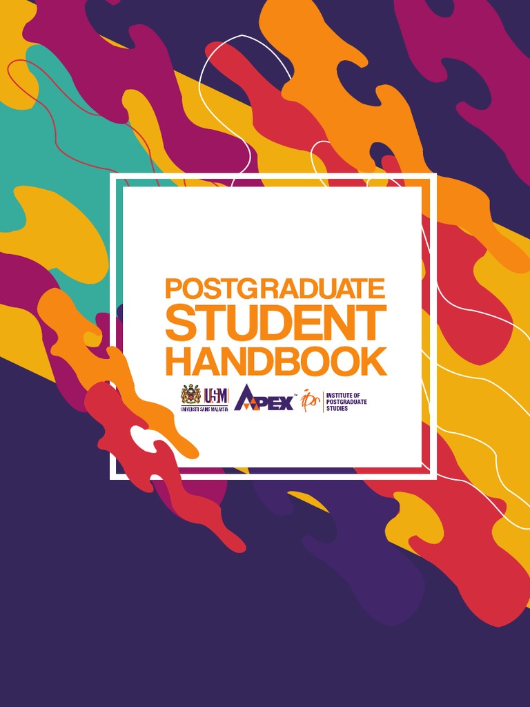 USM Postgraduate Student Handbook | PDF | Thesis | Doctorate