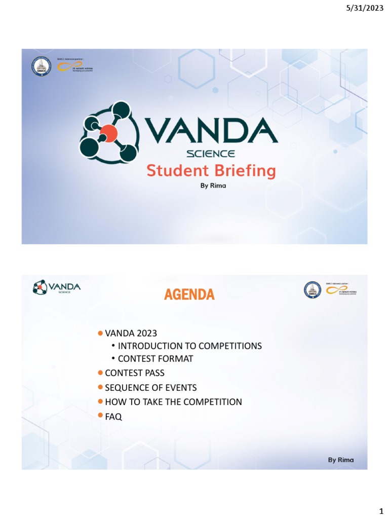 VANDA 2022 Parents Brieifng Presentation | PDF | Tablet Computer | I Pad