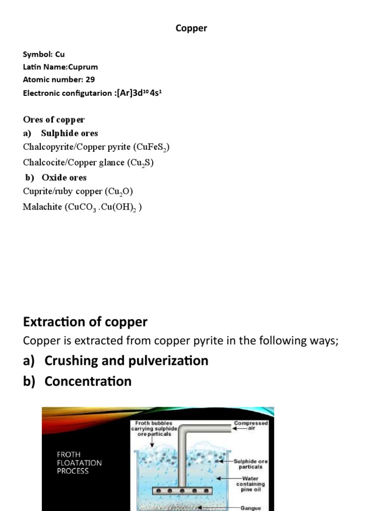 Copper | PDF | Copper | Hydroxide