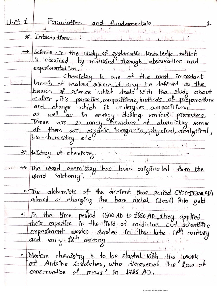 Chemistry Note 078-5-7 | PDF