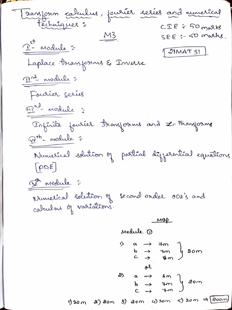 Mathematics M3 All Module | PDF