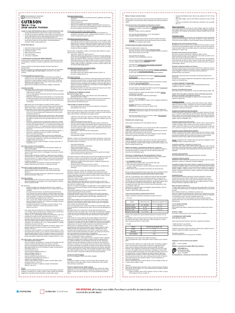 Sh00062 Cutason-5mg Fletudhzues Shqip 175mm | PDF
