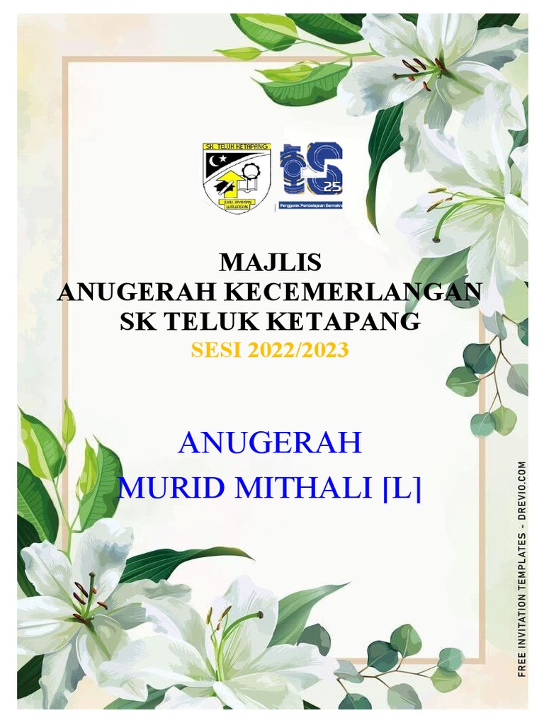 Label Anugerah Khas Hac | PDF