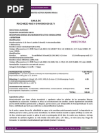 Ficha Técnica de Massada Max 32 CE | PDF | Pesticida | Agua