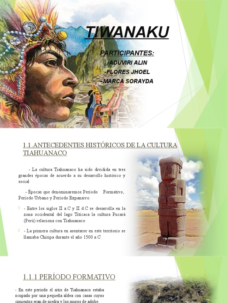 Tiwanaku | PDF | Viajes y turismo