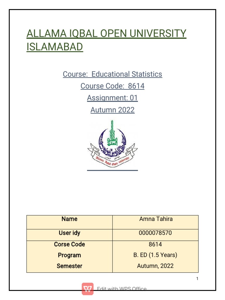 8614 Assignment - Copy Final | PDF | Statistical Dispersion | Pie Chart