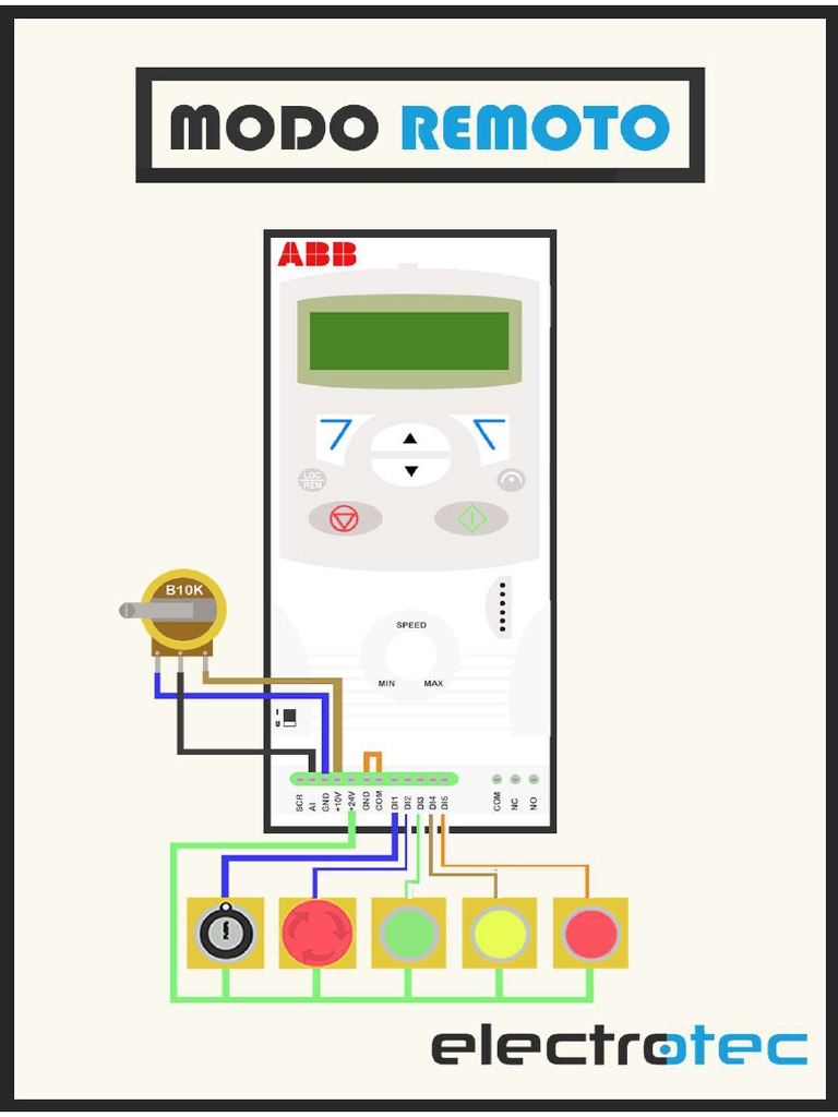 Configuracion Modo Remoto Variador Abb Acs150 | PDF