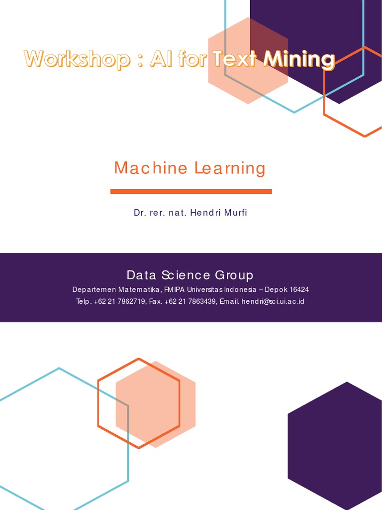 1 Machine Learning | PDF
