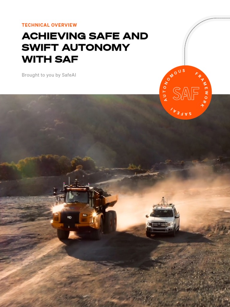 SafeAI Framework for Autonomous Heavy Industry | PDF | Business