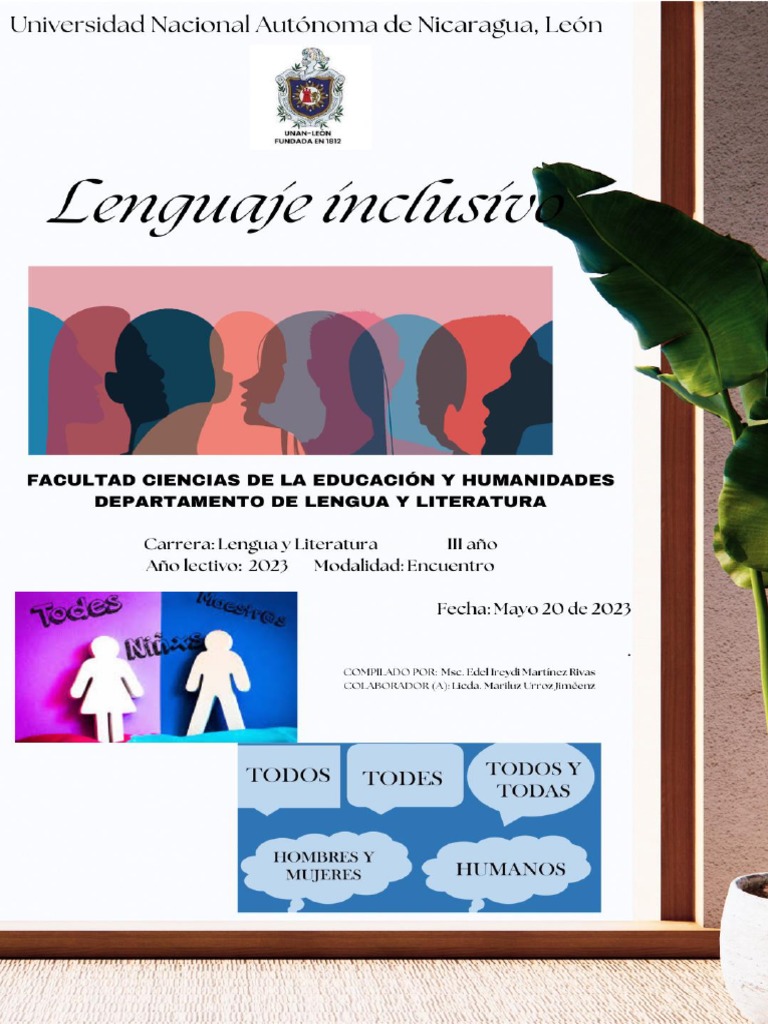 Dossier Lenguaje Inclusivo | PDF | Género gramatical | Sexismo
