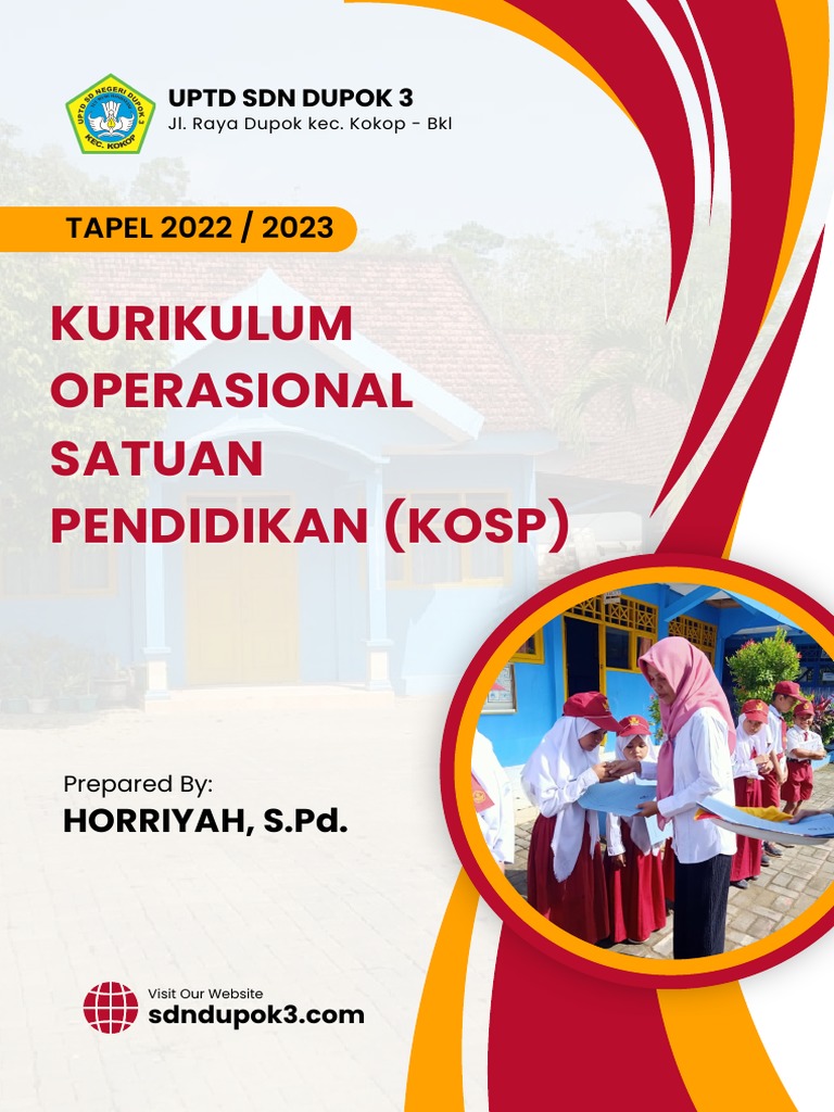 Contoh Cover Kosp 2023 | PDF