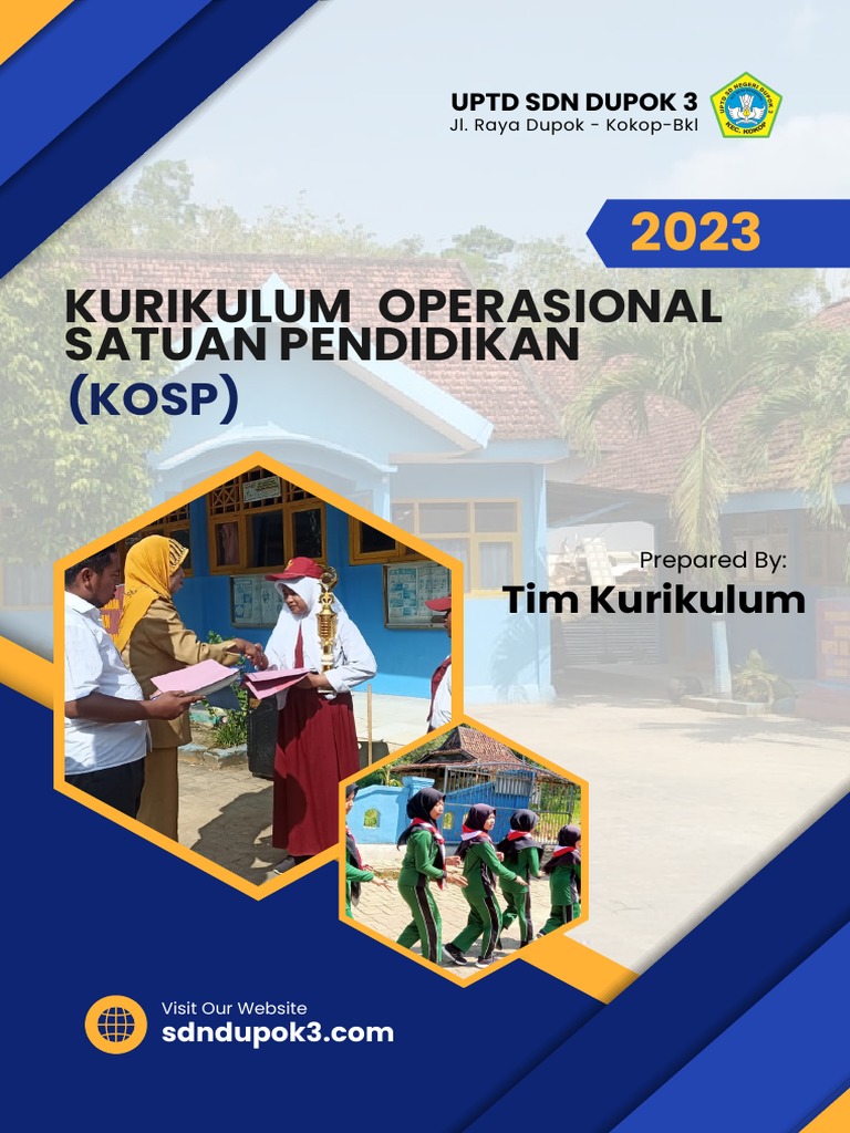 Contoh Cover Kosp SDN Dupok 3 | PDF