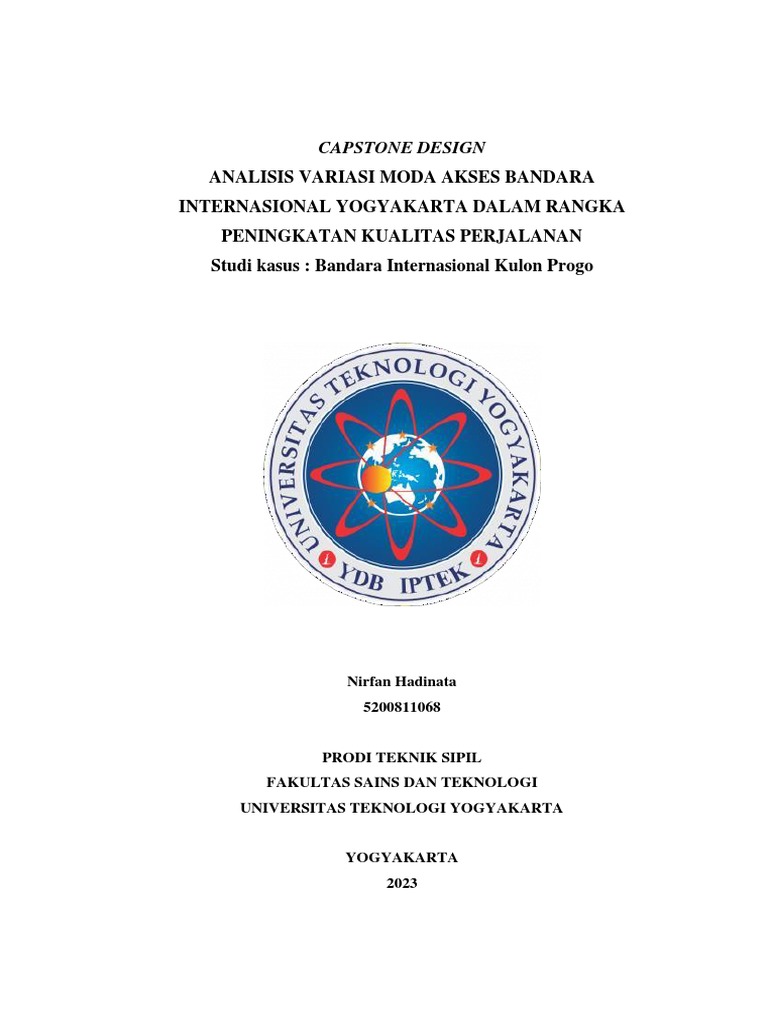 Laporan Capstone 5200811068 Nirfan Hadinata | PDF