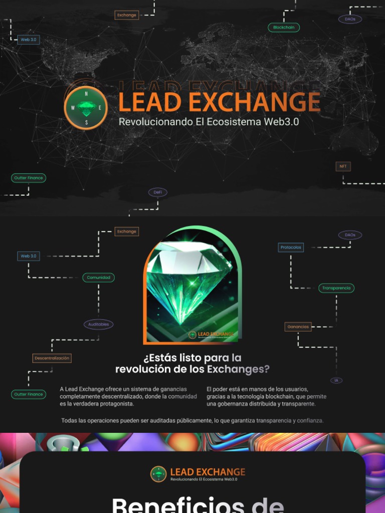 ES Lead Exchange Revolucionando La Web3 | PDF