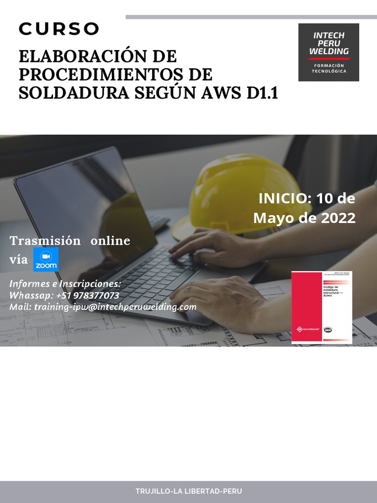 Elaboración de WPS - AWS D1.1 | PDF | Soldadura | Construcción