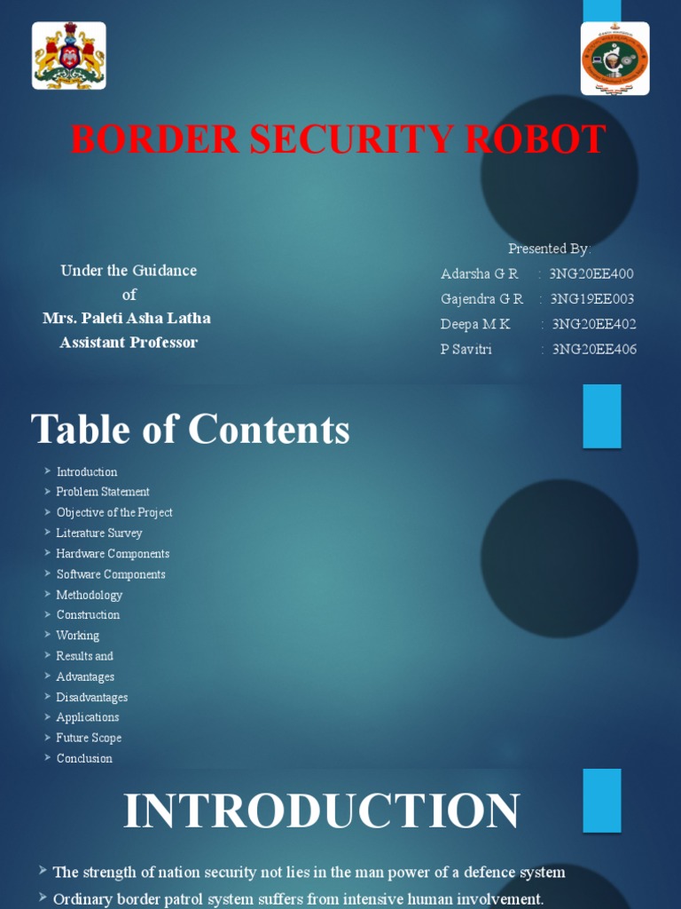 Defence Robot Final Ppt-2 | PDF | Electric Motor | Electrical Engineering