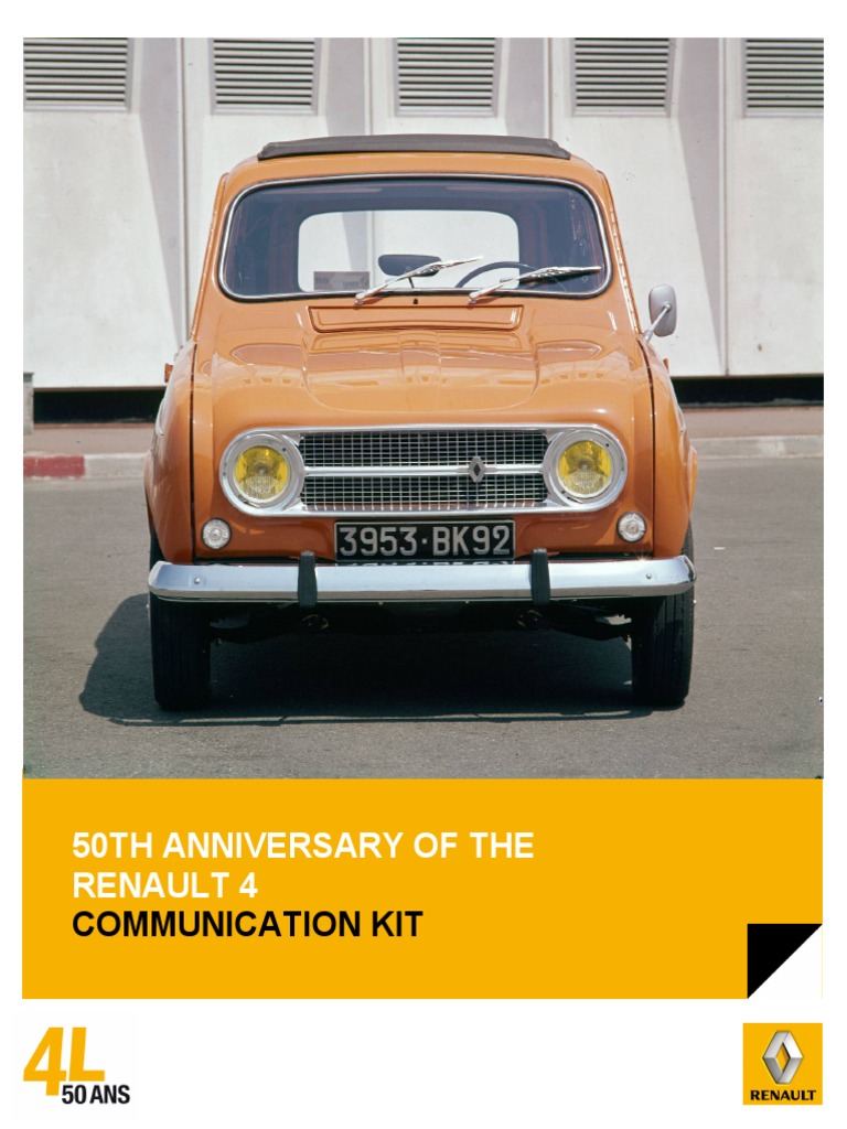 4 50th Anniversary | PDF | Renault | Manual Transmission