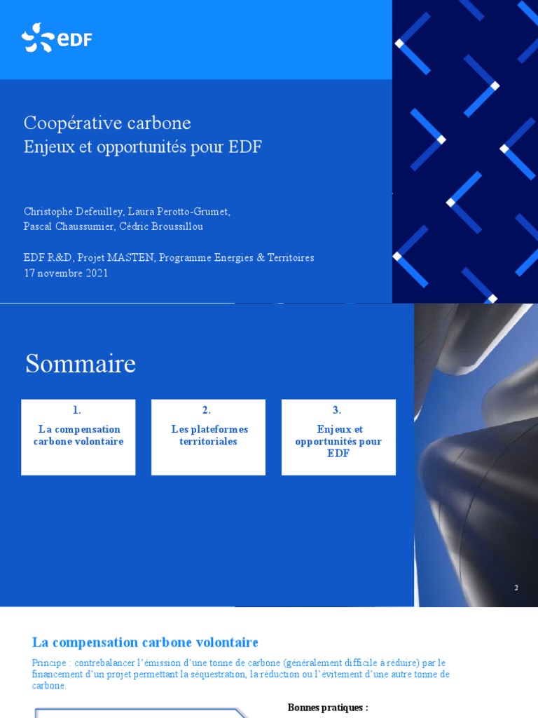 Coopérative Carbone 17 11 2021 | PDF | Compensation carbone | Gaz à effet de serre