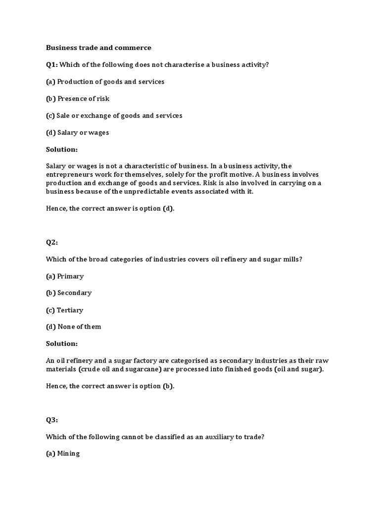 Business Studies Ch. 1&2 | PDF | Sole Proprietorship | Partnership
