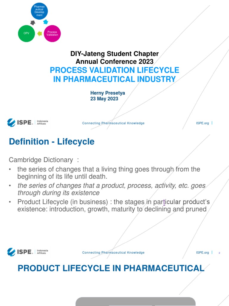 Lifecycle Process Validation - Revsc052023 | PDF | Evaluation ...
