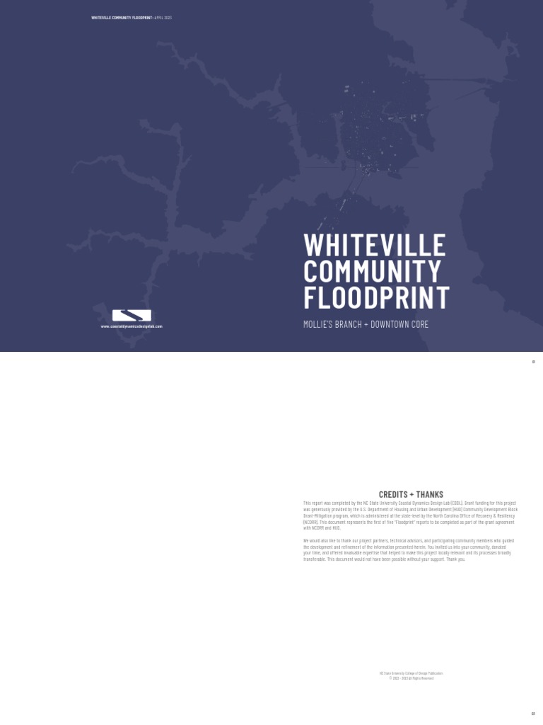 Whiteville Floodprint May 2023 | PDF | Flood | Infrastructure
