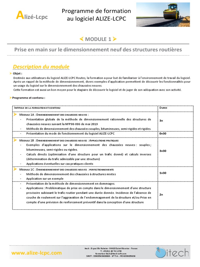 2023 Formation ALIZE Programme M1 M2 | Descargar gratis PDF | Logiciel