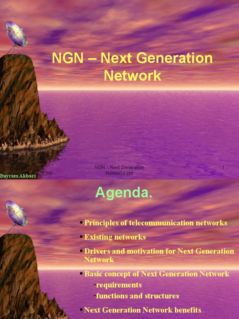 NGN - Next Generation Network: Bayram Akbari | Download Free PDF | Computer Network | Network ...