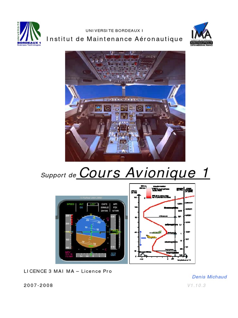 Cours sur l'Instrumentation Avionique | PDF