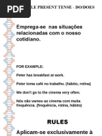 Exercícios Resolvidos Sobre Do e Does | PDF