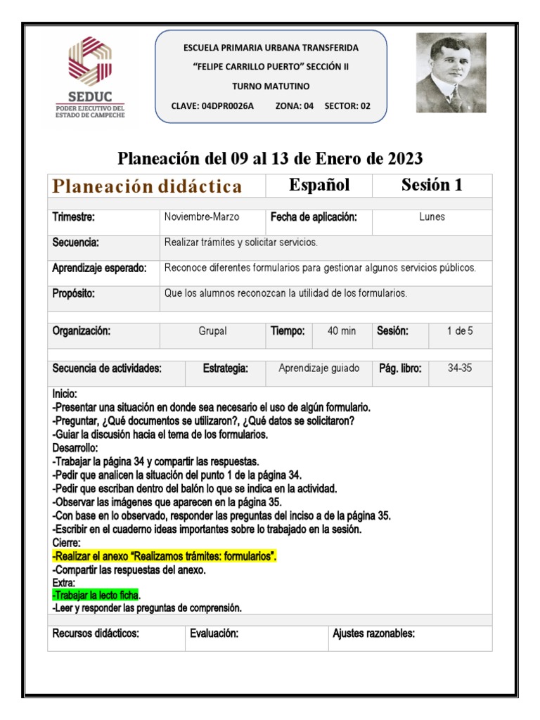 plan 4° | PDF
