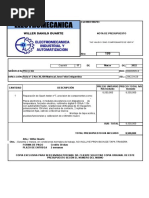 Formato MNA - SF | PDF | Salud pública | Ciencias de la Salud