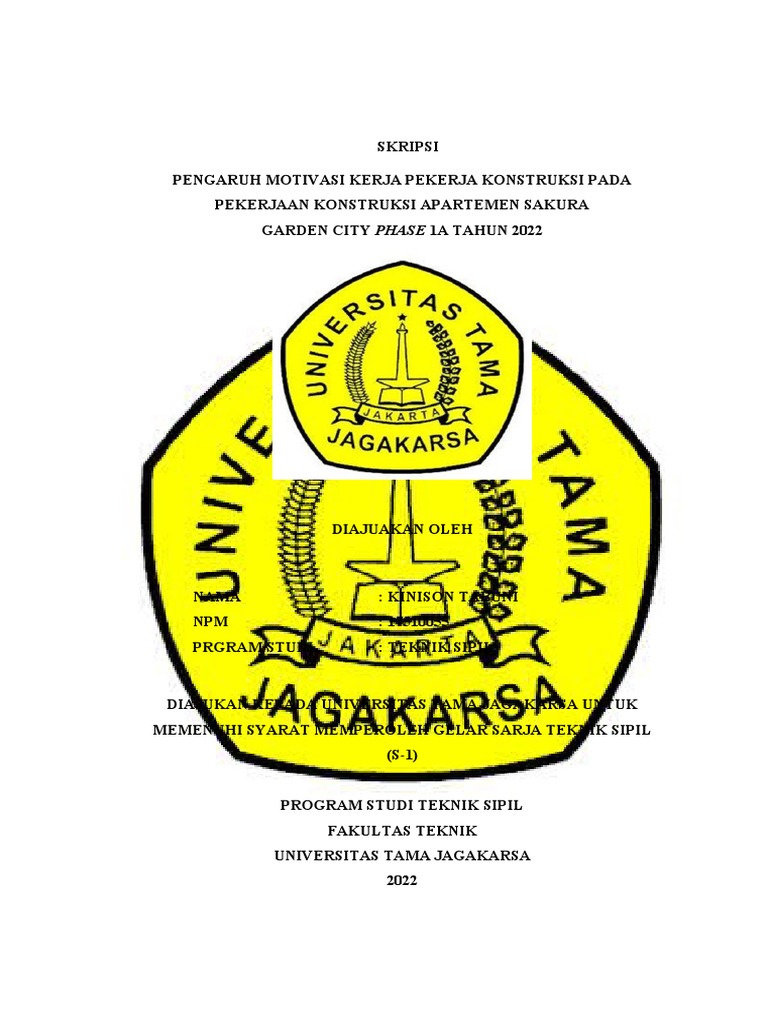 Kinison Tabuni - Full Skripsi | PDF