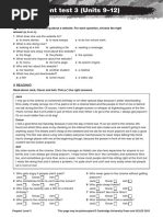 Prepare 3 Workbook Answer Keys | PDF